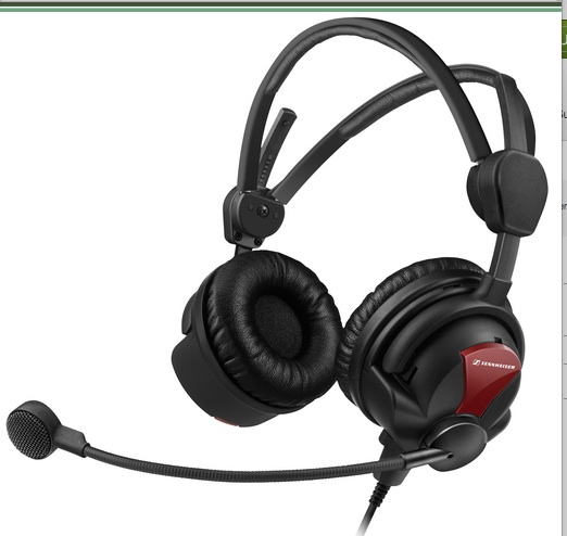 Broadcasters Headset w/ mic Boom - Equipment - JWSOUNDGROUP
