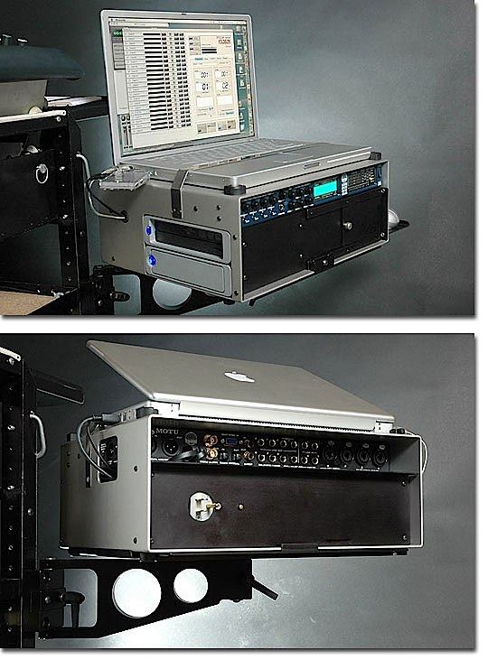 Rack/bag for MOTU Traveler - Recording Direct to Computer - JWSOUNDGROUP