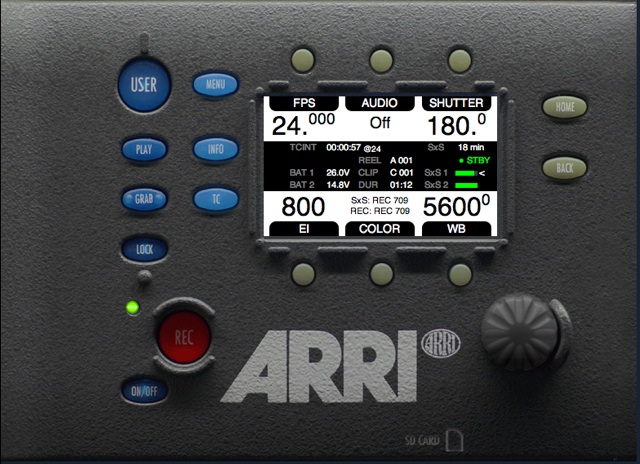 Arri Alexa Menu Simulator - General Discussion - JWSOUNDGROUP