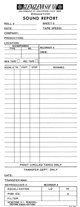 Talk About Sound Reports - General Discussion - JWSOUNDGROUP