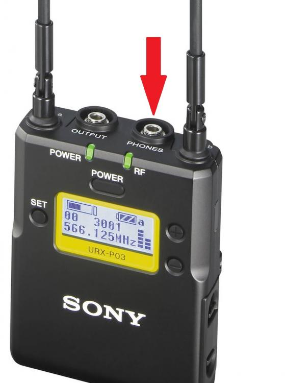 Sony UWP Wireless System - Equipment - JWSOUNDGROUP