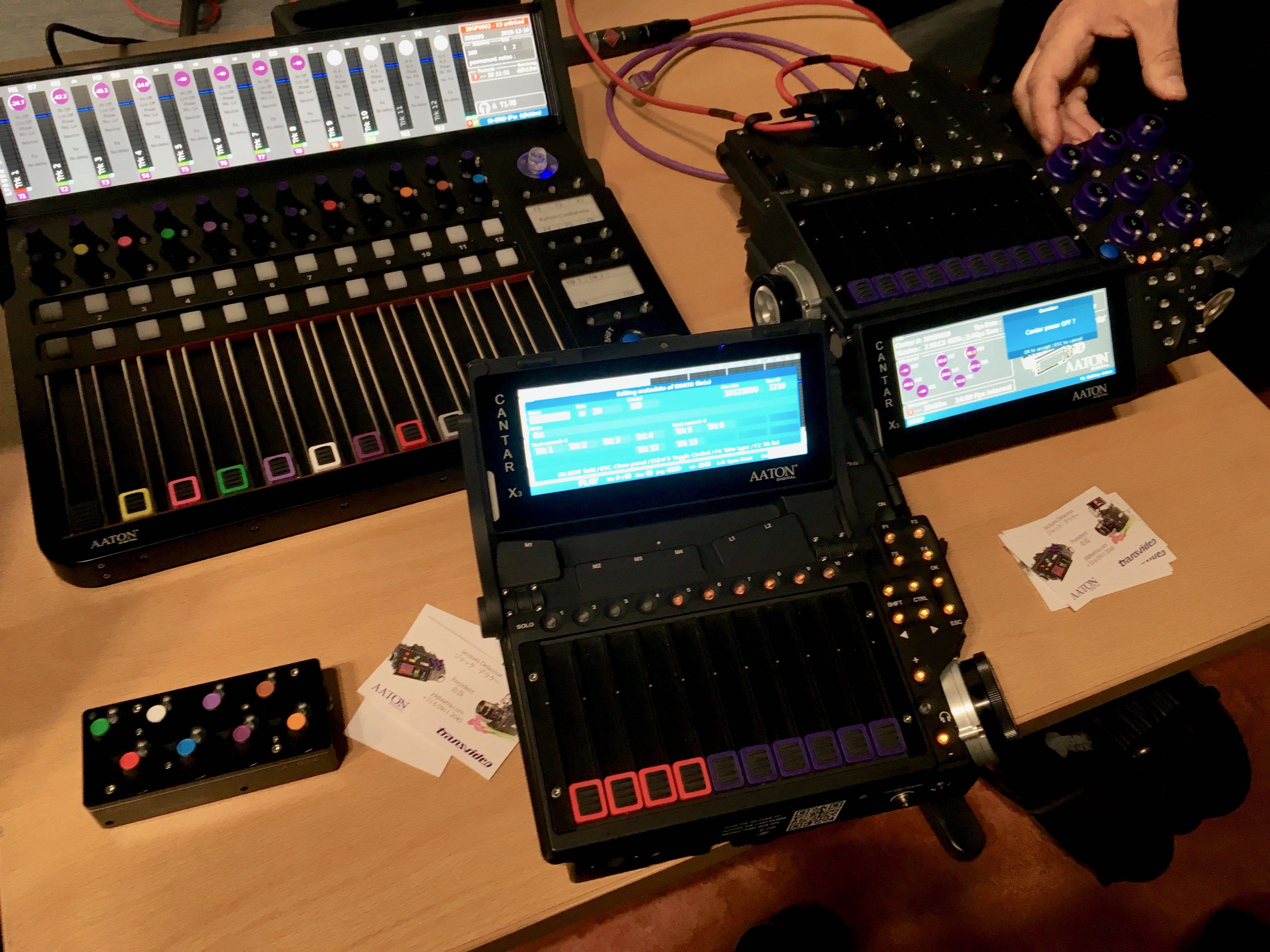 AATON Cantar Mini VS. Sonosax SX-R4+ - Equipment - JWSOUNDGROUP